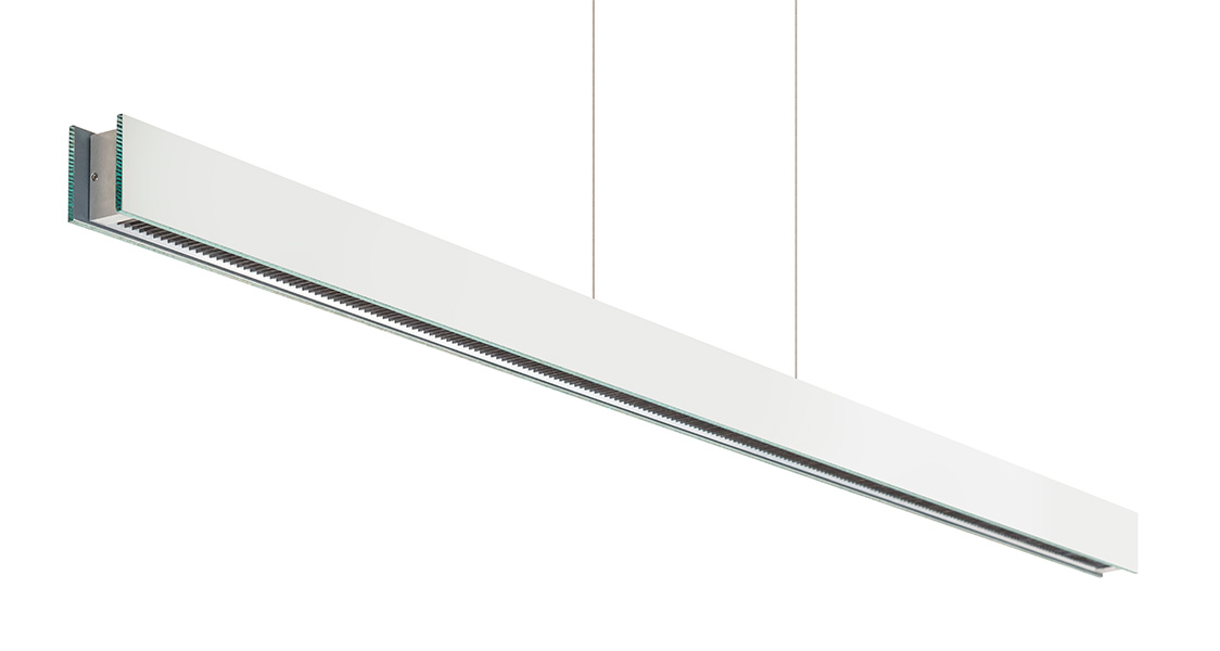 Glide Glass Linear Suspension Up And Down Light Center Feed With Power ...