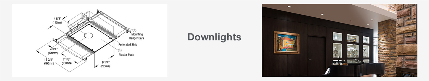 PureEdge Lighting: Products / Recessed / Downlights / Recessed Downlights